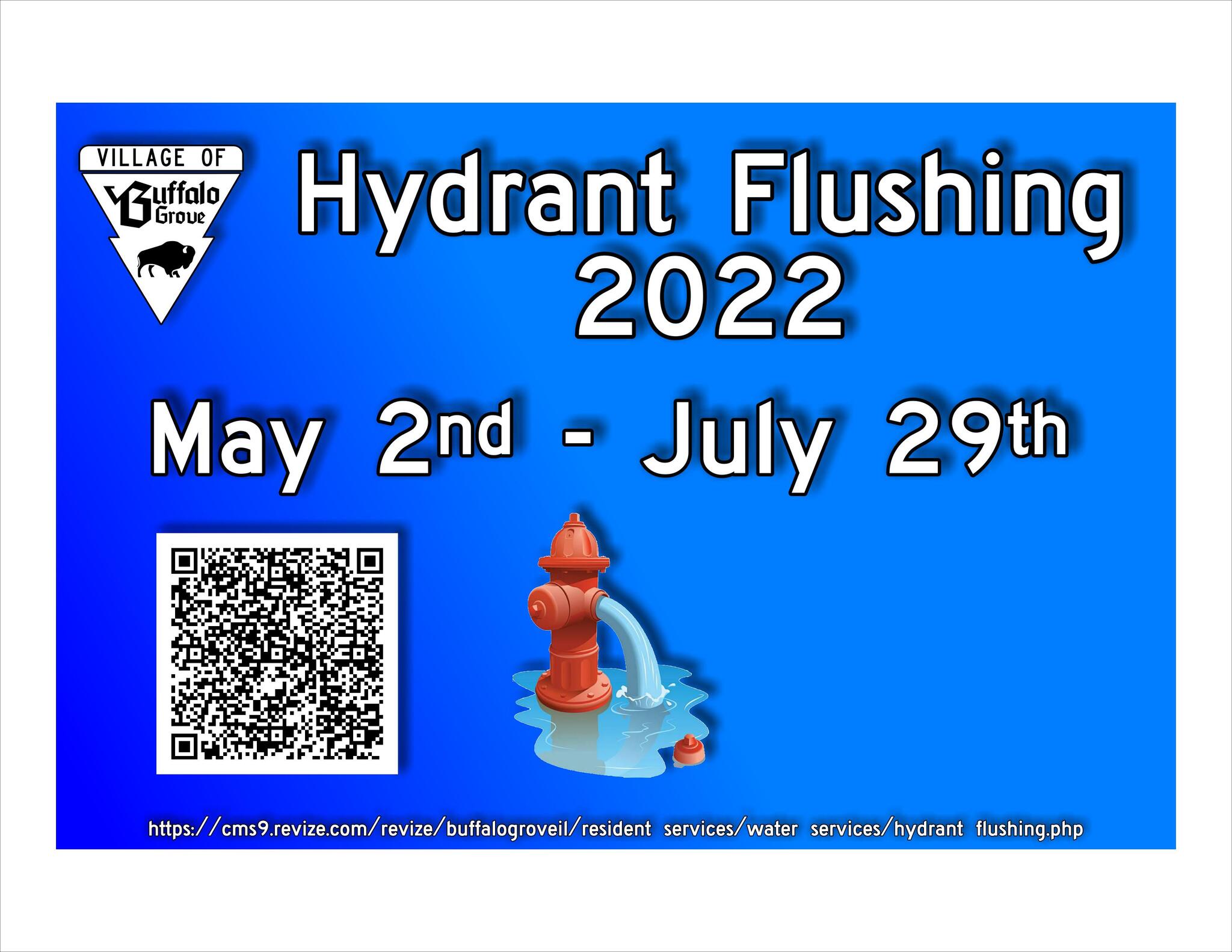 Noticing new hydrant flushing signs around town? (Village of Buffalo ...