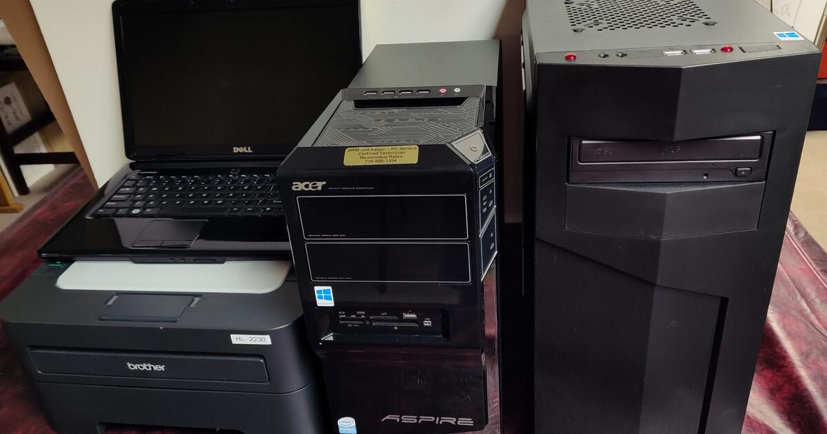 Computers and laptops for $100 in East Amherst, NY | For Sale & Free — Nextdoor