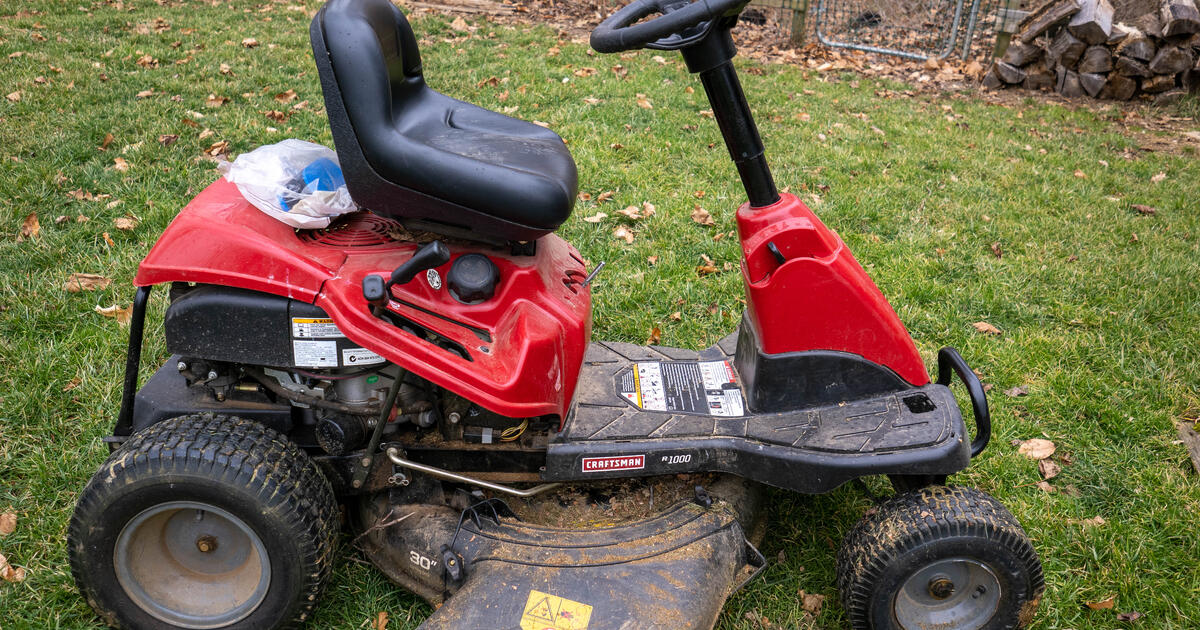 Craftsman R1000 Riding Mower for $100 in Frankford, DE | For Sale ...