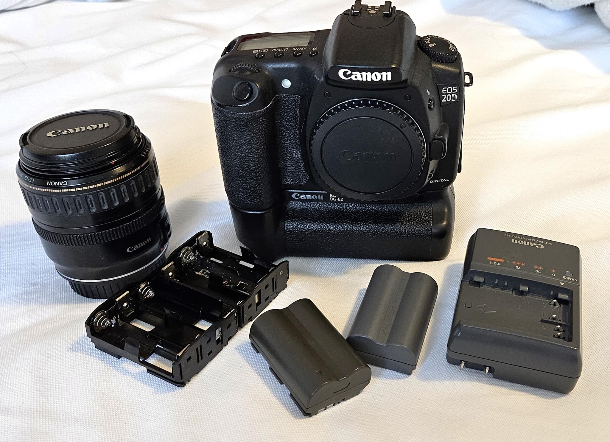 Canon 20D Digital Camera Kit for $295 in Windsor,, CT | For Sale & Free ...
