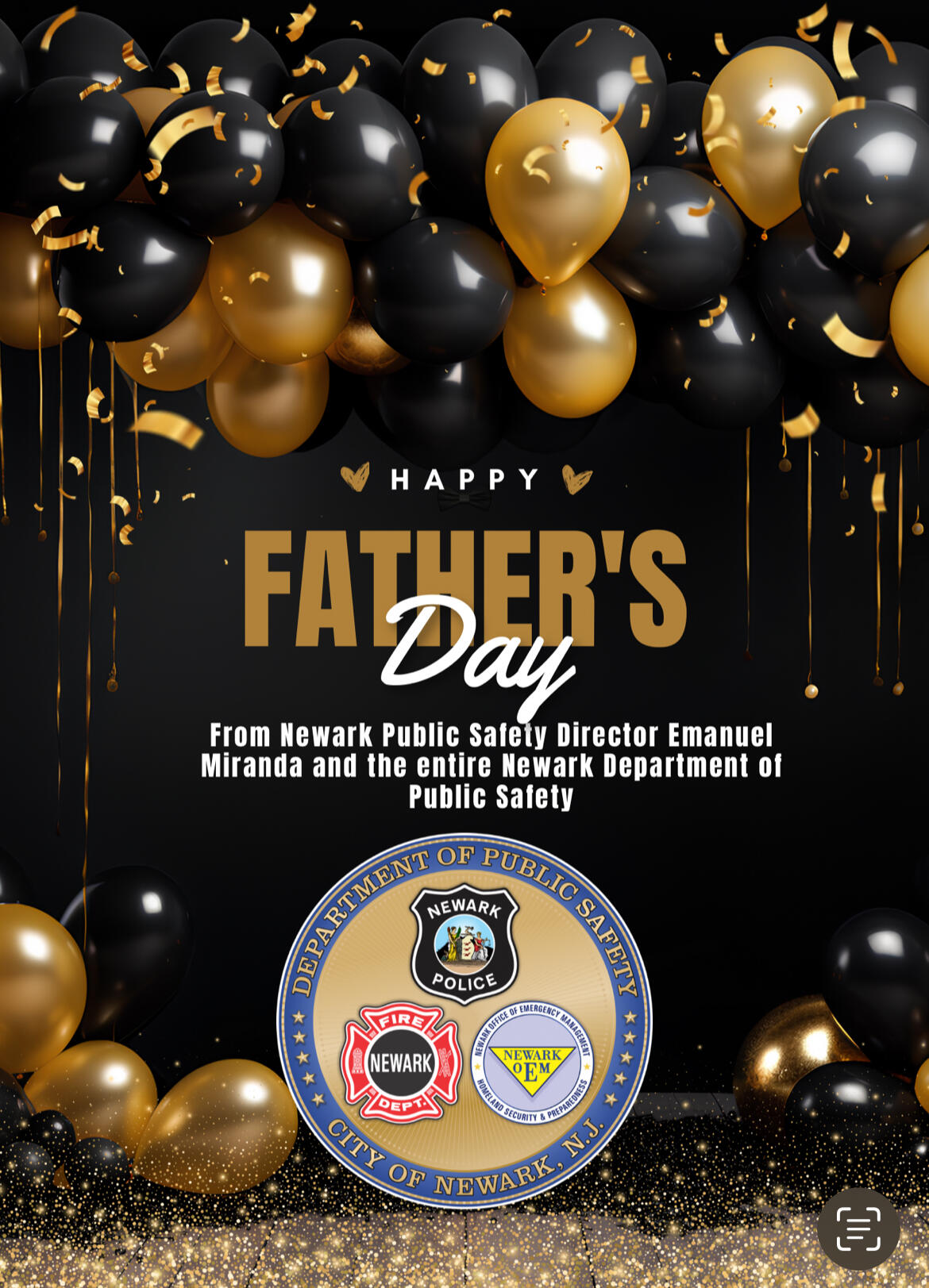 Newark Public Safety Director Emanuel Miranda, Sr. (Newark Department ...