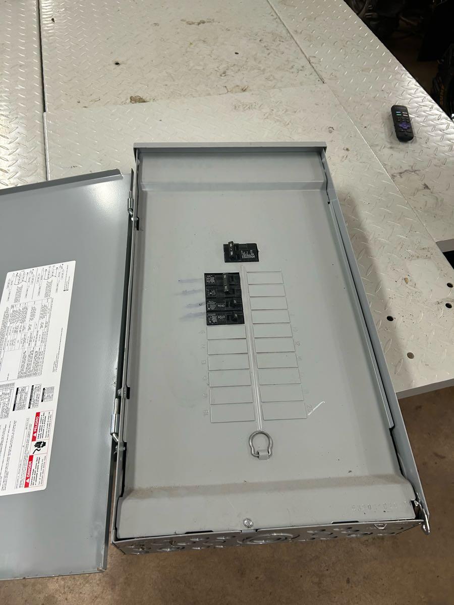 Siemens 100amp outdoor panel for $150 in Forest Lake, MN | For Sale ...