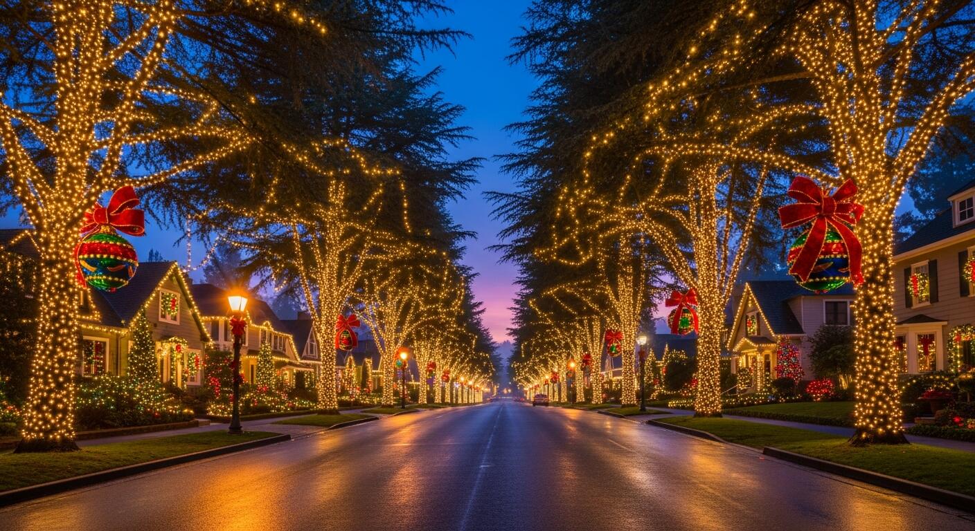 Christmas Tree Lane, Santa Rosa | Everything You Need to Know