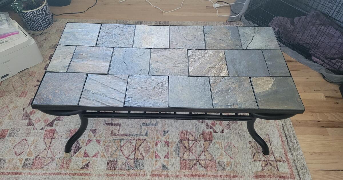 Stone Tile Coffee Table for Free in Thornton, CO | Finds — Nextdoor
