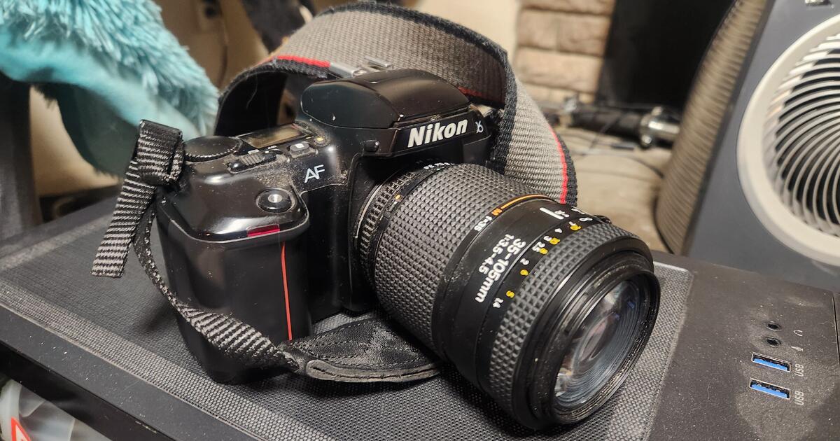 Nikon N6006 AF Camera, Nikon Nikkor AF 35-105mm Lense for $105 in ...