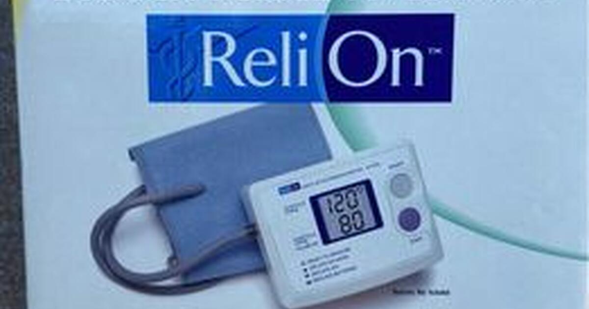 Automatic Blood Pressure Cuff - Reli On for $16 in Broken Arrow, OK ...