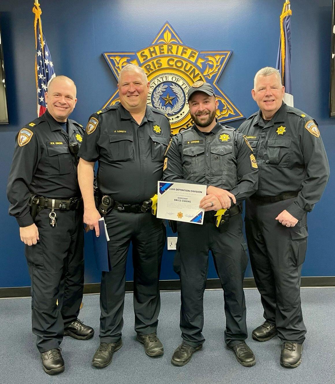 Employees of the Quarter 1200 Specialized Housing 🎉: Sheriff Ed ...