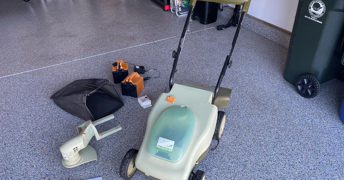 Neuton CE5.2 Battery Powered Lawn Mower + Accessories for Free in ...