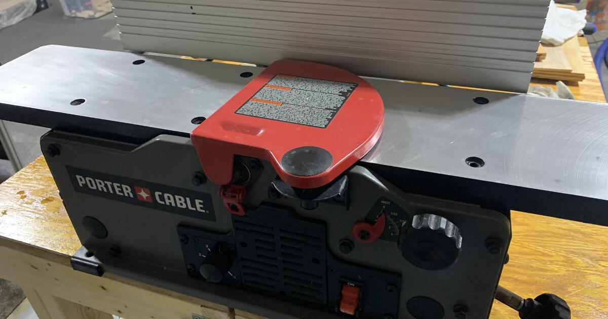 Porter Cable 6" Variable Speed Jointer for $200 in Dundee, MI | For ...