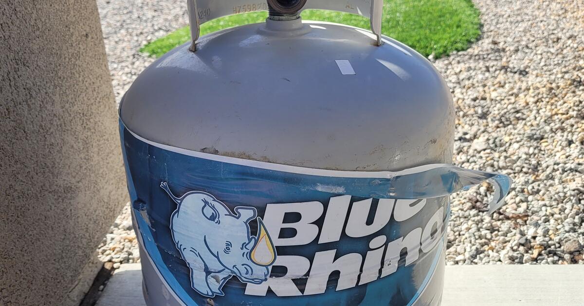 Blue Rhino Propane Tank w/full tank for $45 in Indio, CA | For Sale ...