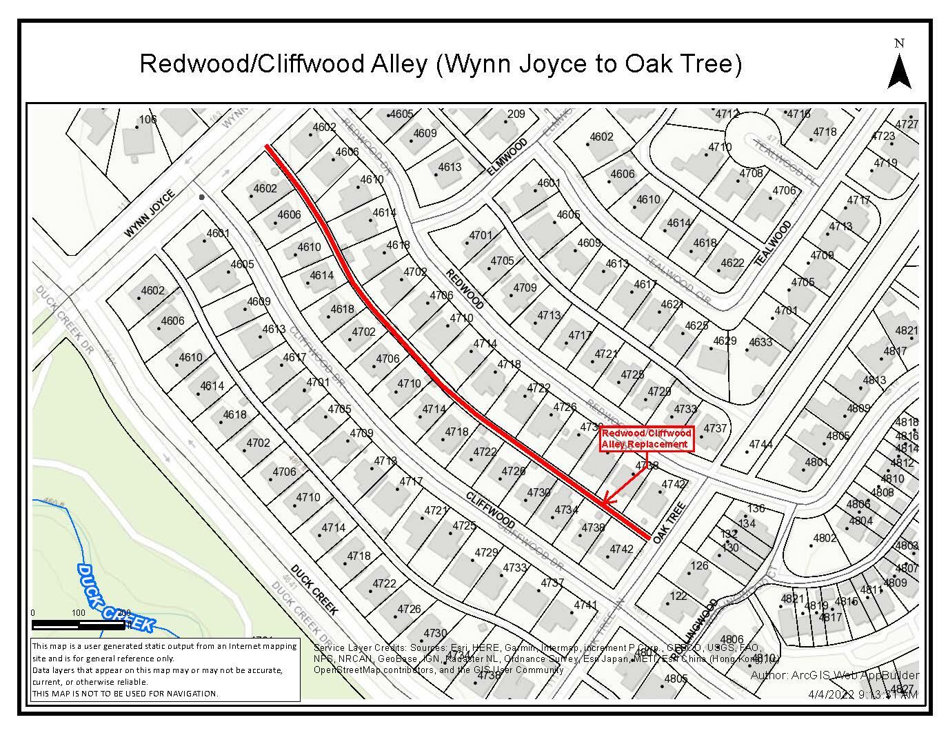 Alley Closure Notice (City of Garland) — Nextdoor — Nextdoor