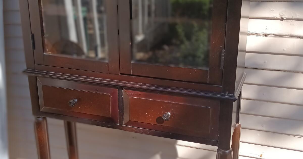Beautiful Cherry Wood Storage Cabinet for $70 in Houston, TX | For Sale ...