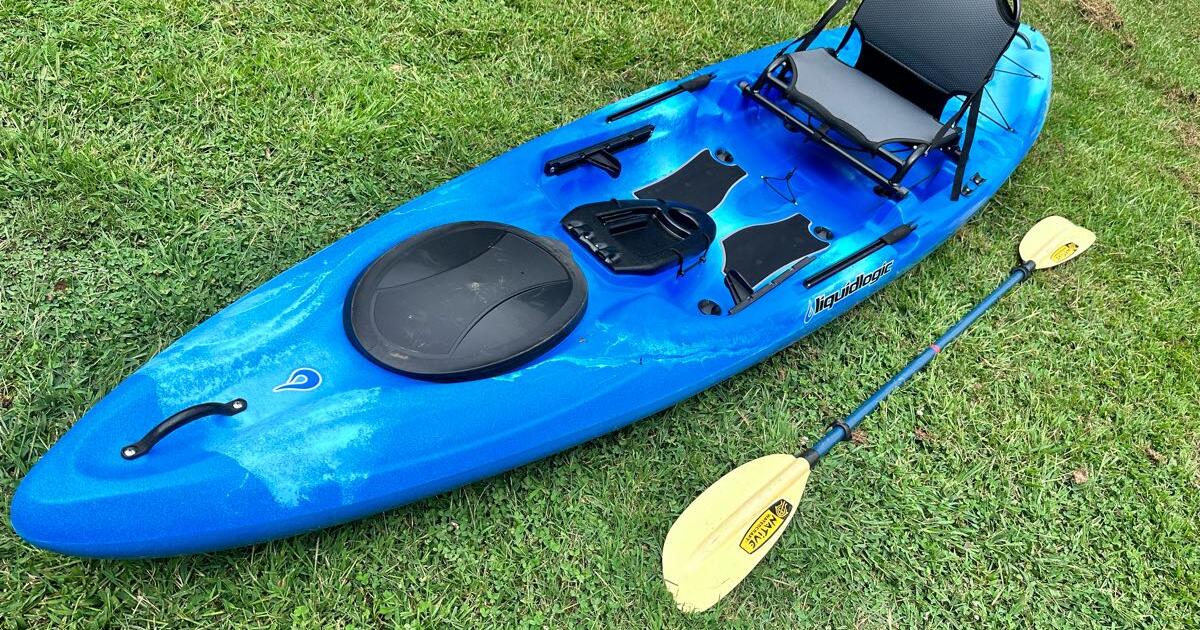 Liquid Logic Manta Ray 12 XT Fishing Kayak for $700 in Fairview, NC ...