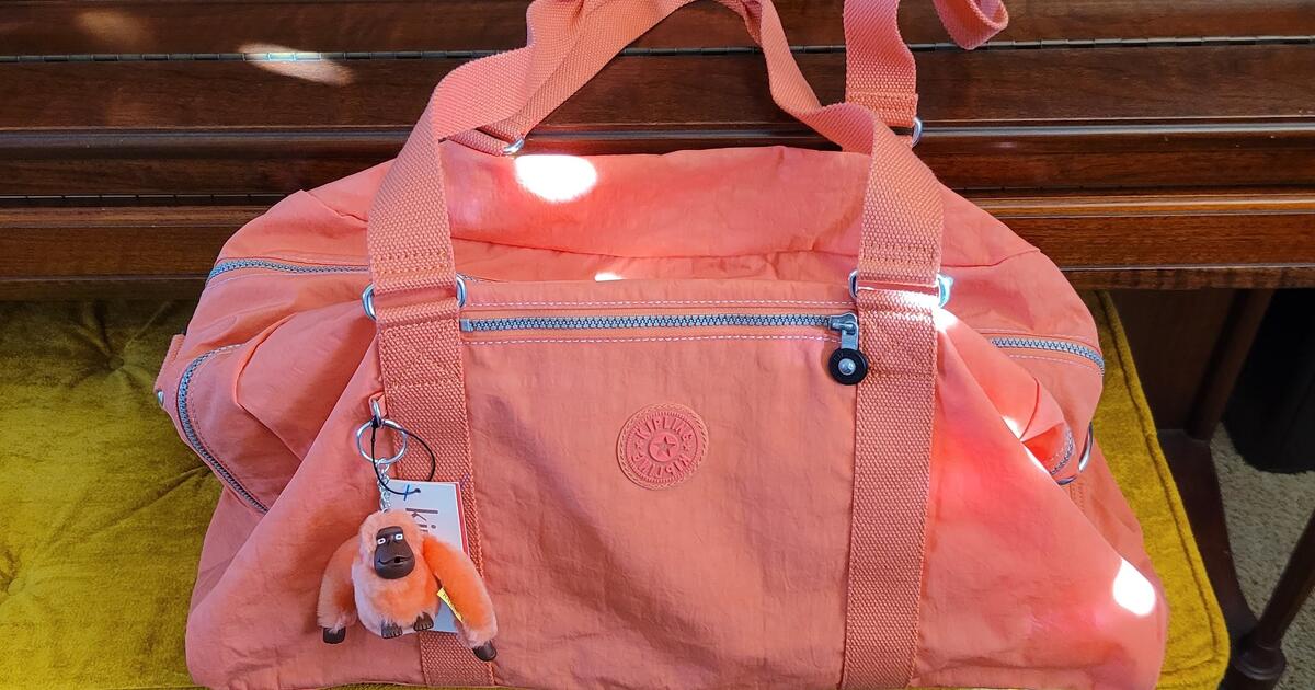 Kipling Duffle Bag/Gym Bag Adjustable Strap New w/Tags for $50 in ...