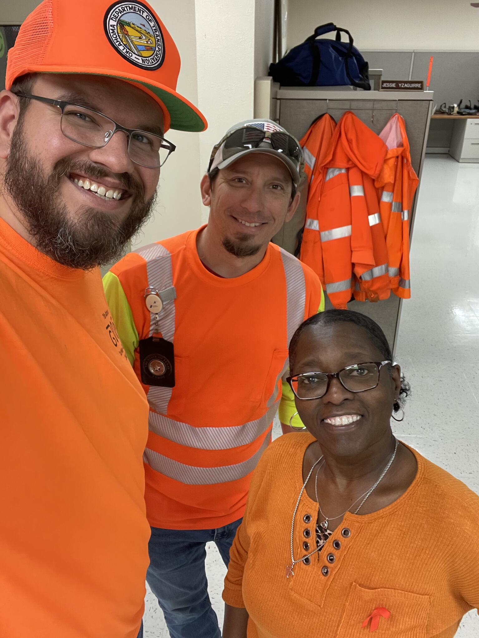 Today we wear orange to support Work Zone Safety and to honor the ...