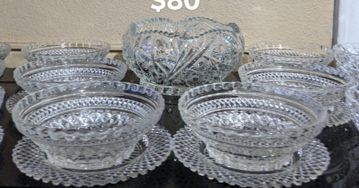 Vintage Crystal Dishware for Free in Bacliff, TX | For Sale & Free ...
