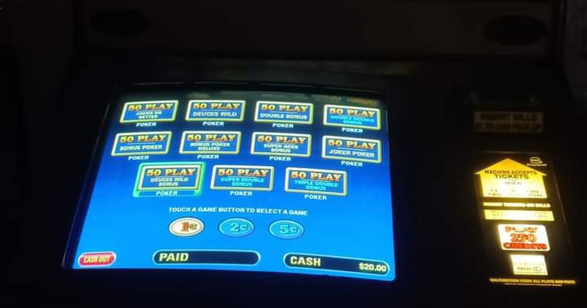 Video Poker Machine for $800 in Las Vegas, NV | For Sale & Free — Nextdoor