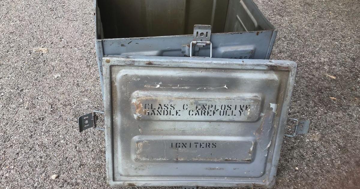 Explosive Storage Box for Ammo etc. for $35 in Lakeland, FL | Finds ...
