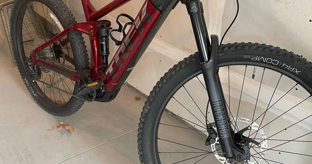 Nearly brand new 2022 Trek full suspension e mountain bike for $4000 in ...