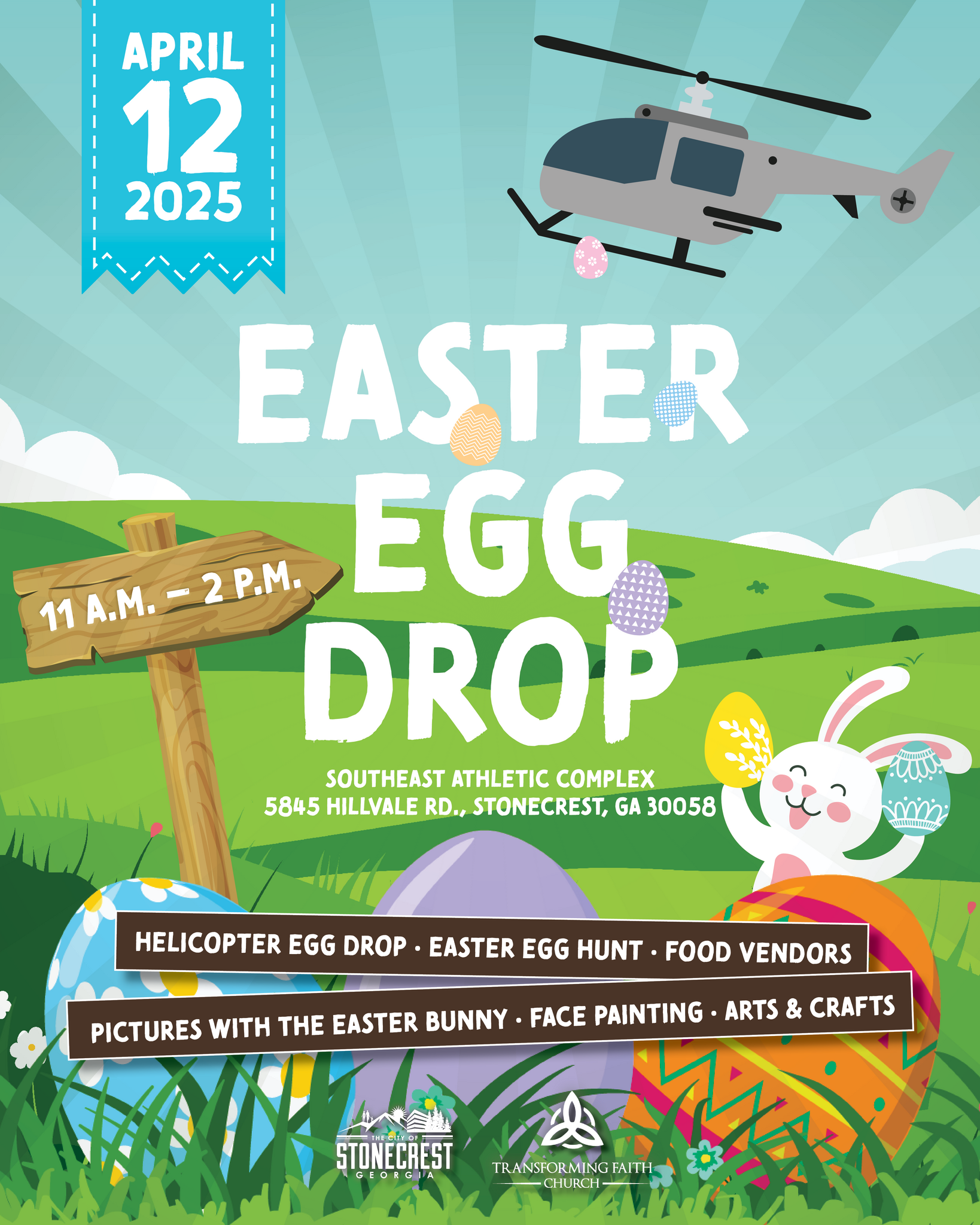 📅Mark your calendars for our Annual Easter Egg Drop on Saturday, April ...