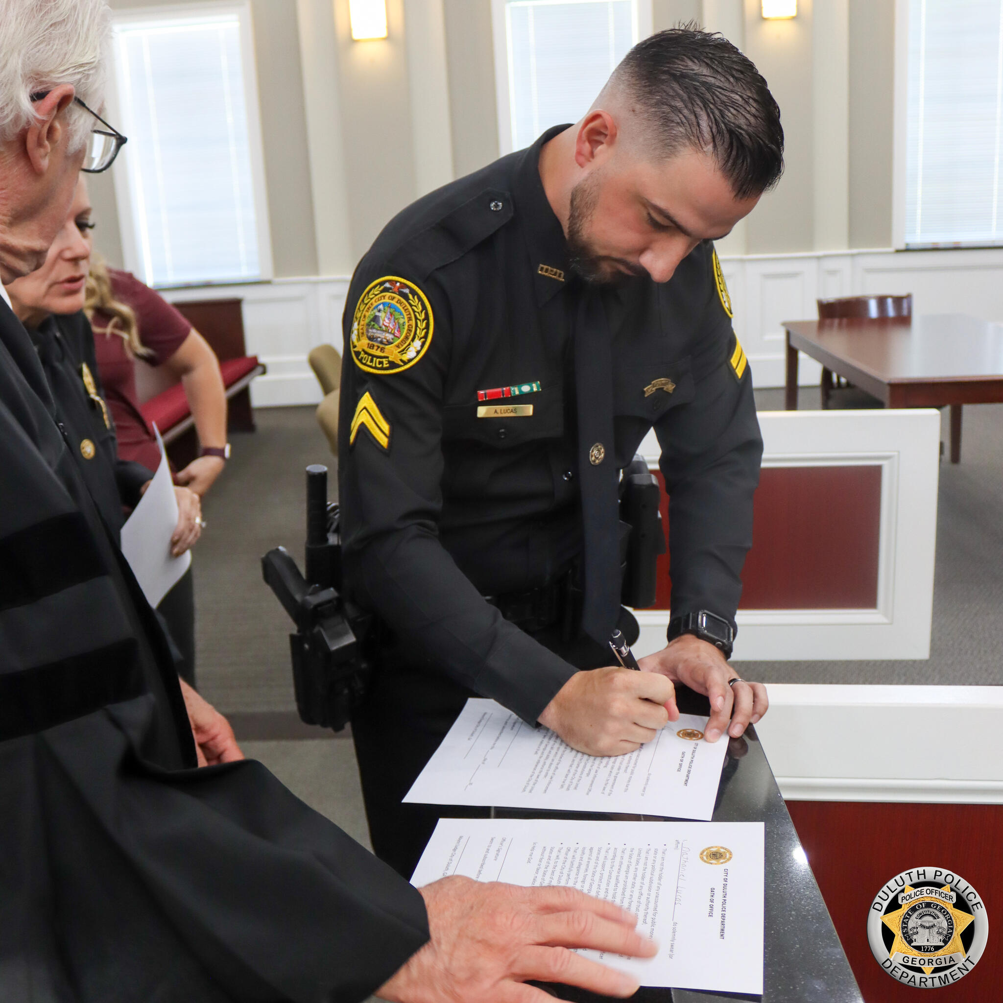 🎉 The Duluth Police Department is proud to announce the promotion of ...