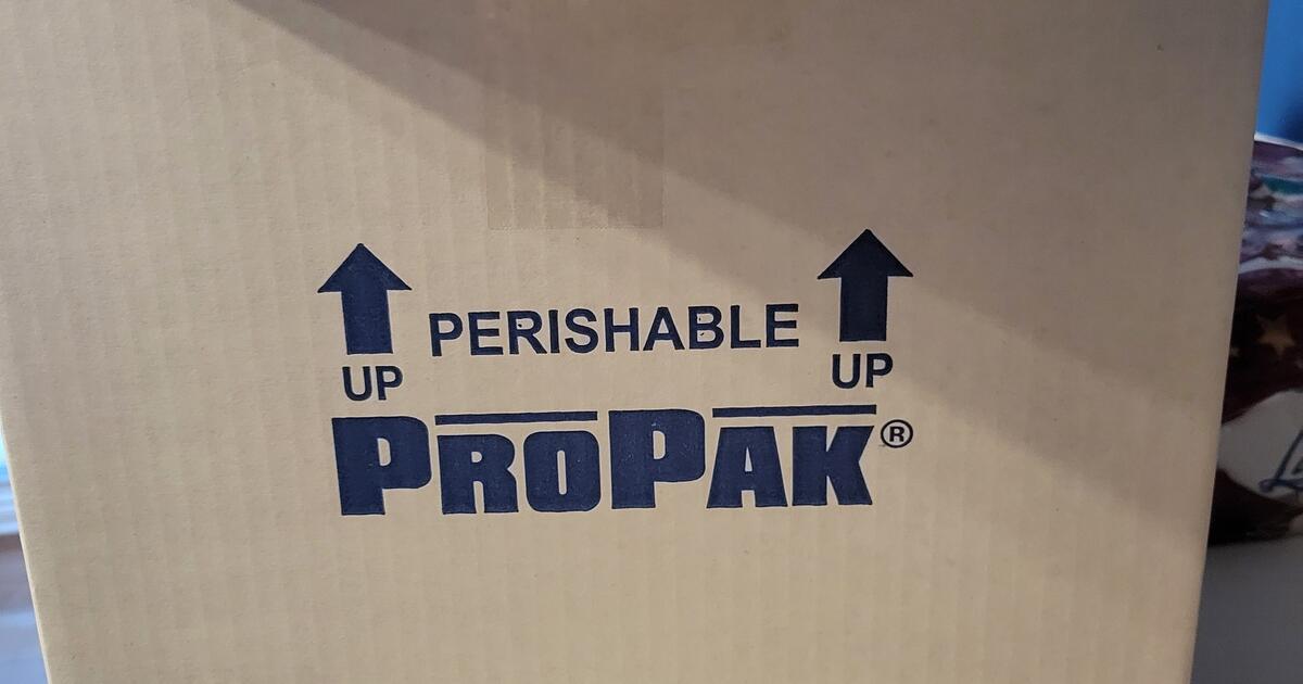 Four ProPak Styrofoam shipping containers and as many ice packs as you need for Free in ...