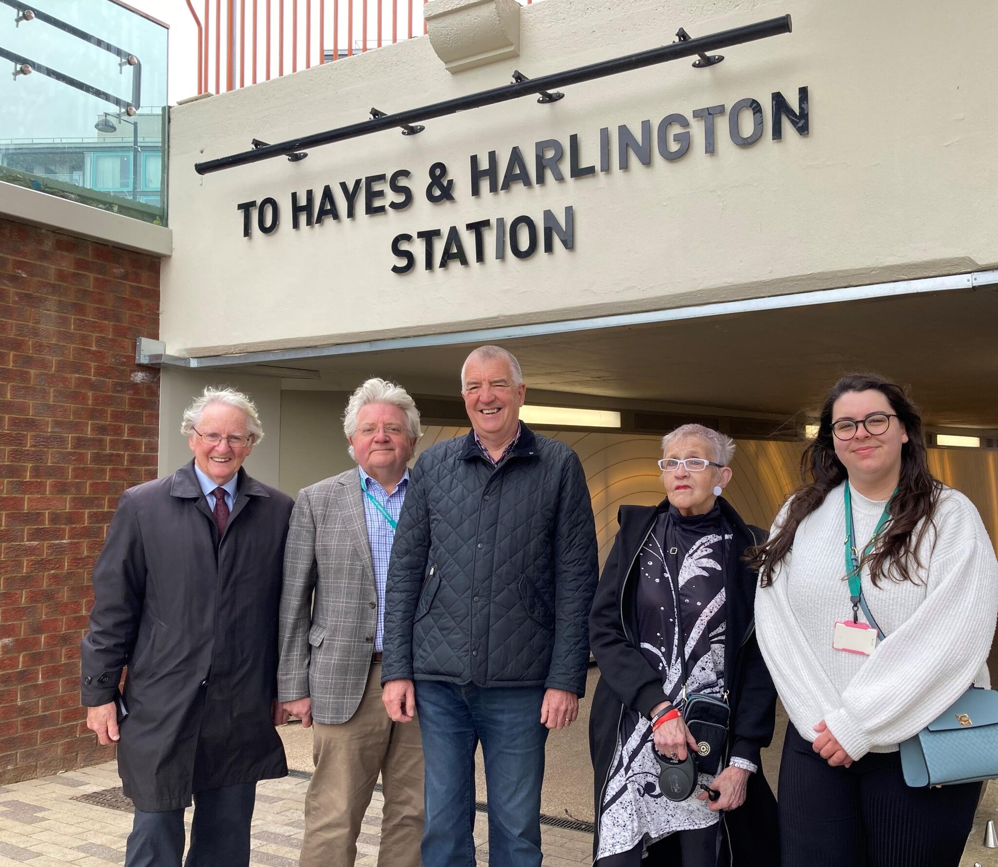 We've officially opened the new ‘Sound of Hayes’ Station Road underpass ...