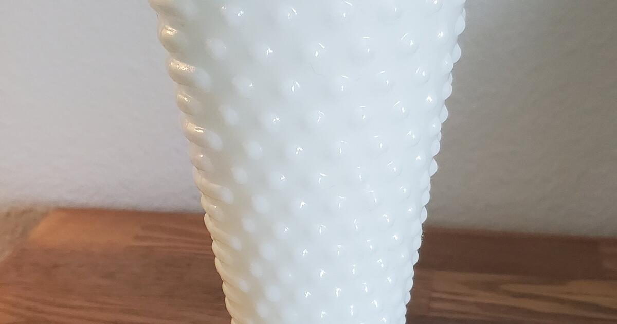 Vintage Large Milk Glass Decorative Flower Vase for $30 in Denver, CO ...