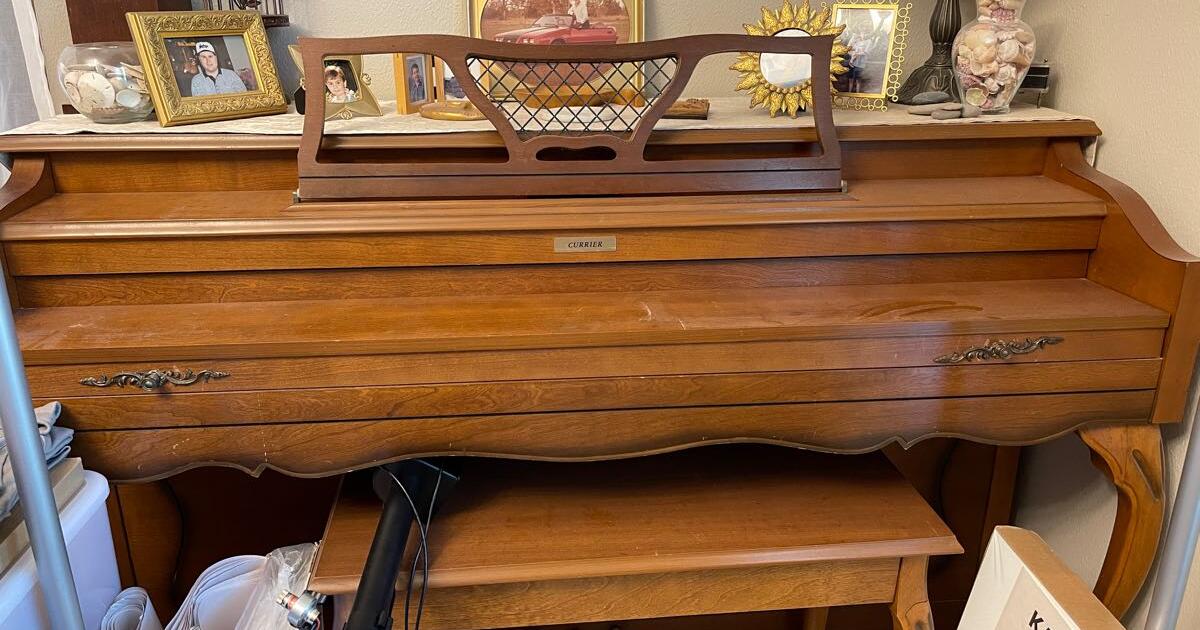 FREE! Currier Upright Piano for Free in Houston, TX | For Sale & Free ...