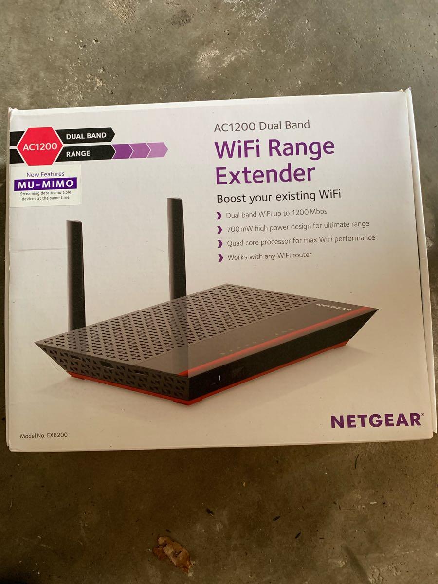 NETGEAR AC1200 Wireless WiFi Range Extender (EX6200) for $5 in ...