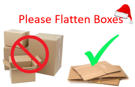 Flatten Boxes for Recycling (Brushy Creek Municipal Utility District ...