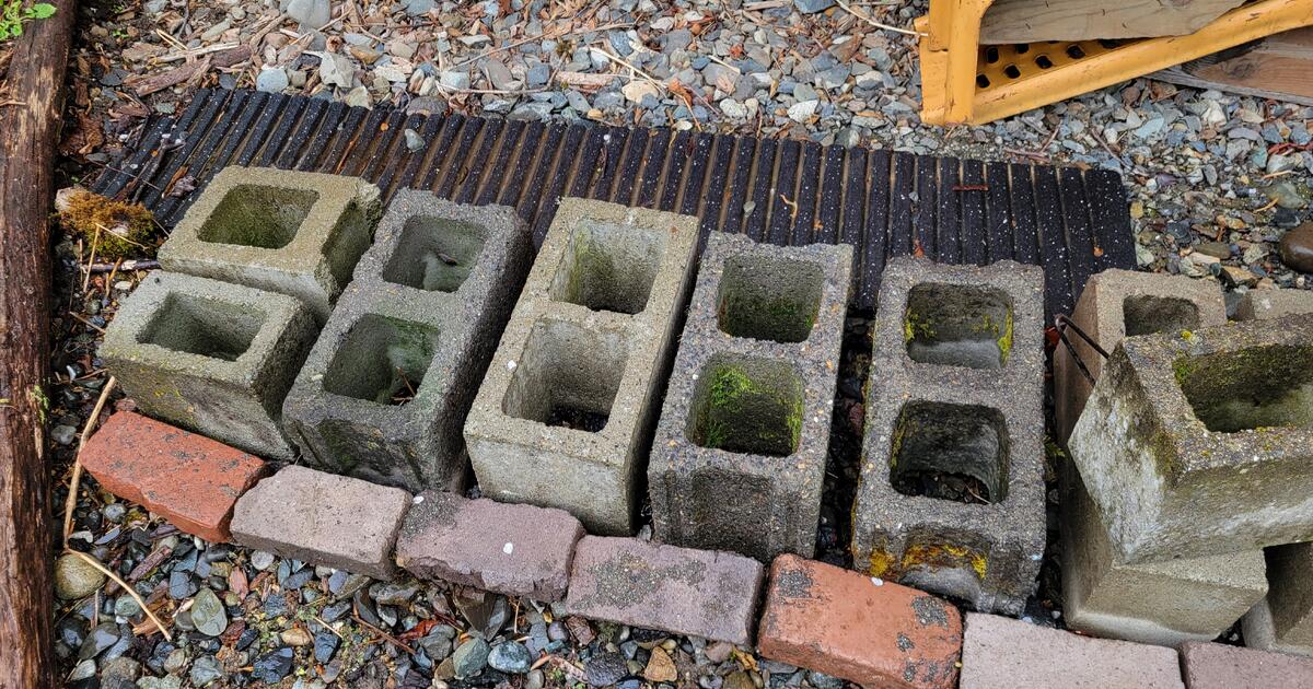 Free Cinder Blocks and Bricks for Free in Maple Valley, WA | For Sale ...