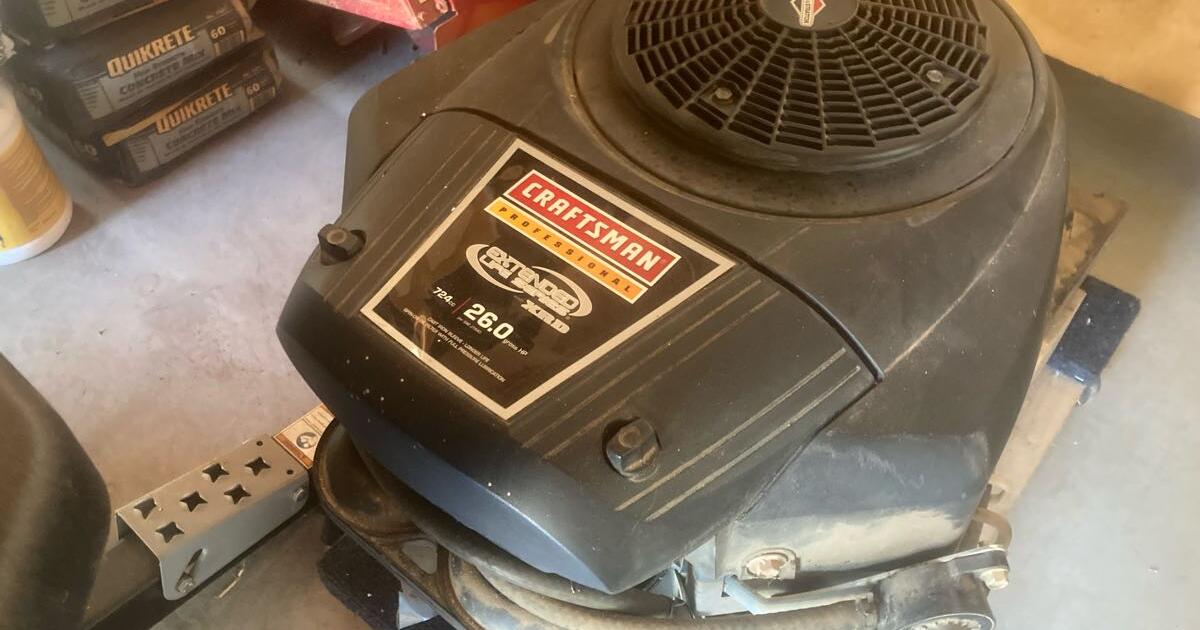 Craftsman 26 HP Extended Life XRD Lawnmower Engine for $125 in Palmetto ...