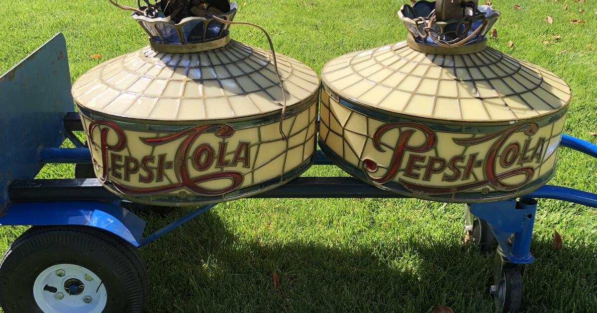Vintage Pepsi Cola Pool Table Light Set for $300 in Sacramento, CA ...
