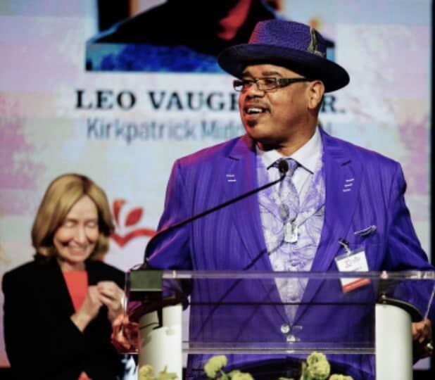 Congratulations to Lifetime Achievement Secondary winner Leo Vaughns, Jr. from Kirkpatrick MS ...