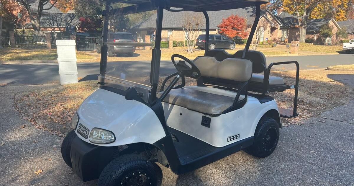 RXV EZGo Golf Cart for $6000 in Tyler, TX | Finds — Nextdoor