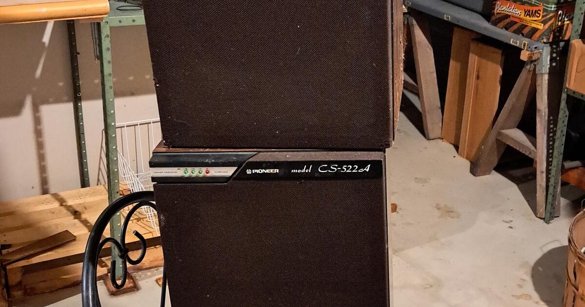 Pioneer Model CS-522A Speaker for $30 in Dousman, WI | For Sale & Free ...