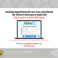 AlohaQ appointments for driver's license/state ID renewal Nextdoor