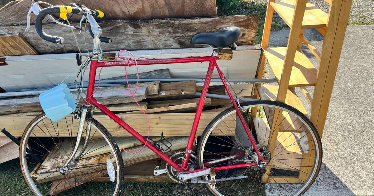 Super tall -Vintage Red Road Bike,, super tall for Free in Jensen Beach ...
