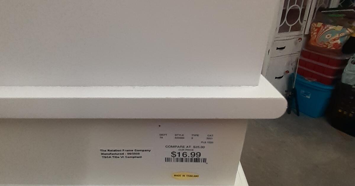 Nice real wood white organizers (3) for $35 in Hilton Head Island, SC ...