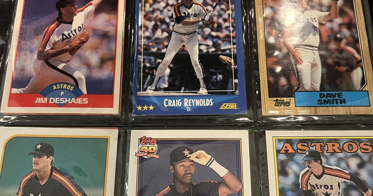 BASEBALL CARDS MANY FROM LATE 70'S TO 90'S. SETS AVAILABLE TOO for $1 ...