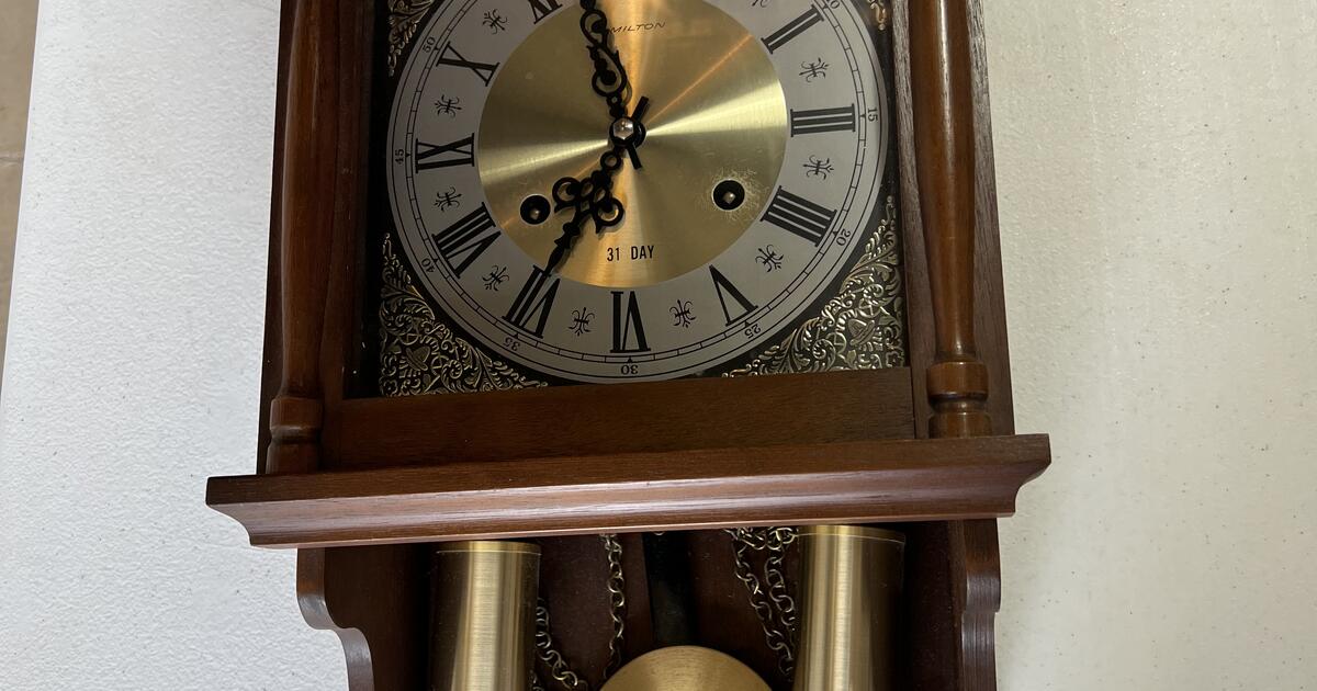 Hamilton Wall Clock - 31 Day....IT'S AVAILABLE AGAIN! for Free in Green ...