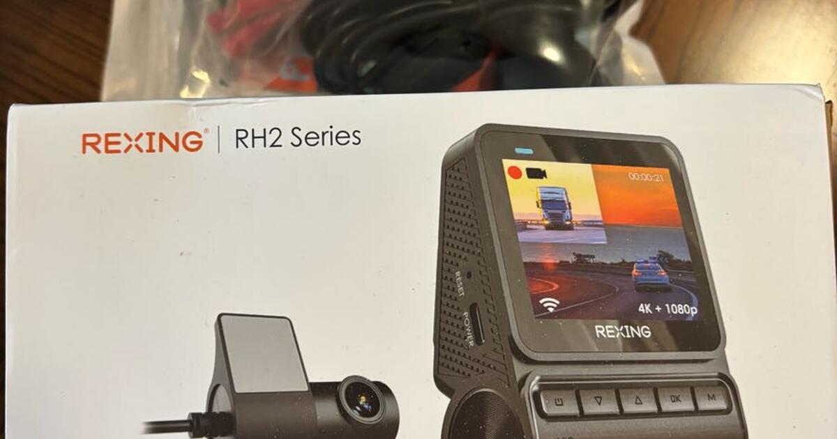 New in Box Rexing RH2 Series Dash Cam for $100 in Mills River, NC | For ...