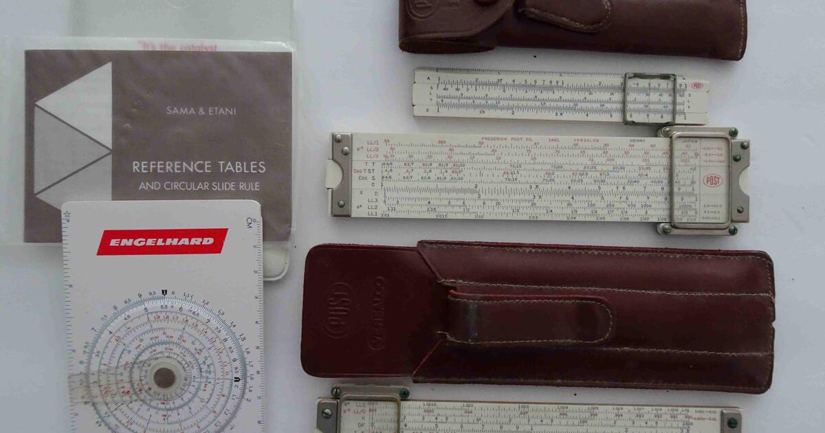 Vintage Post Slide Rules with Cases for $40 in Landenberg, PA | For ...
