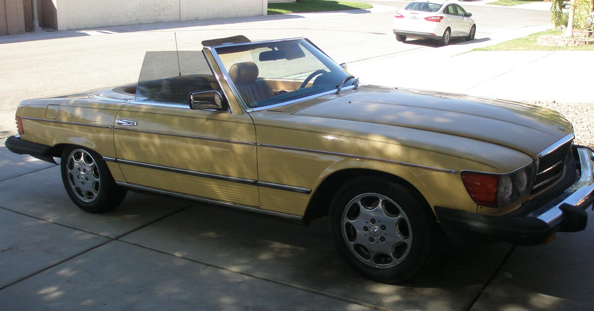 1981 MERCEDES BENZ 380SL HARDTOP / CONVERTIBLE. for $23500 in Las Vegas ...
