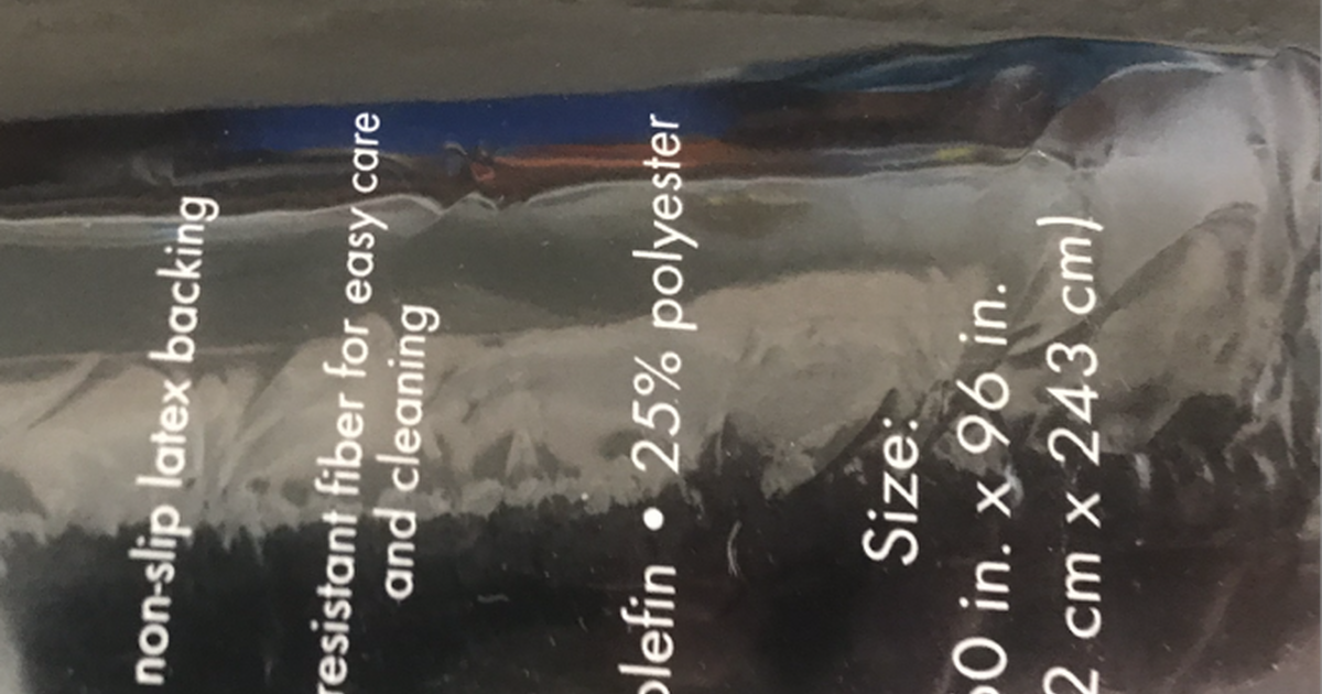 60x96 area rug black and animal print. Brand new in packaging still for ...