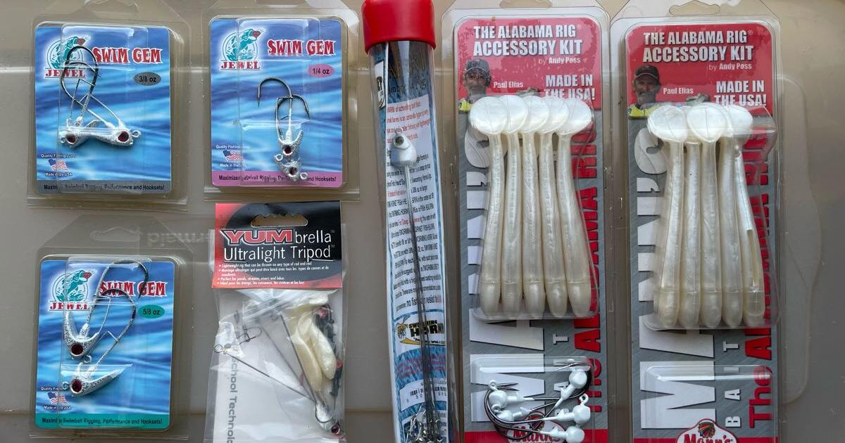 Fishing Alabama rig kit for $30 in Eatonton, GA | For Sale & Free ...
