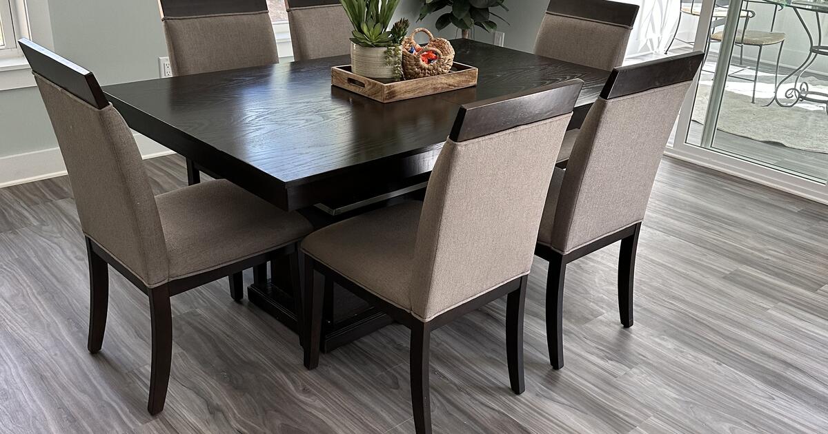 Dining Table Set with 6 Chairs for $530 in Mc Cormick, SC | For Sale ...