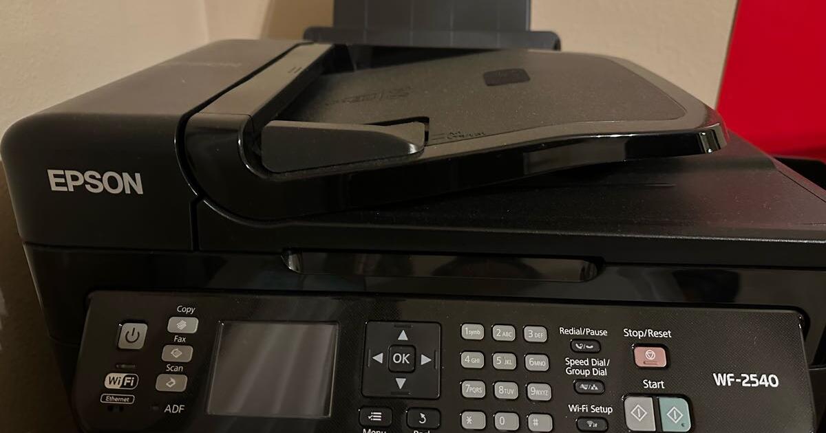 Epson WorkForce WF-2540 All-in-One Printer for $50 in Cypress, TX | For ...