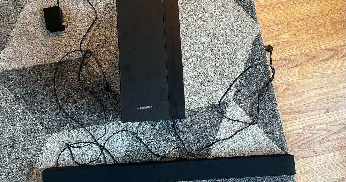 Samsung Soundbar PS-WM20 with subwoofer for $49 in Long Beach, CA | For ...